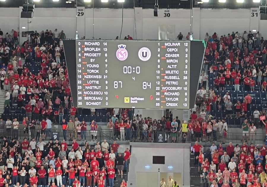 Victorie uriașa pentru Oradea in debutul finalei cu U-BT Cluj (FOTO/VIDEO)